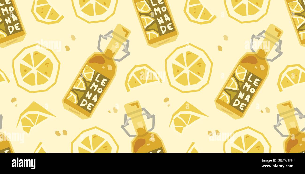 Lemon picnic Stock Vector Images - Alamy