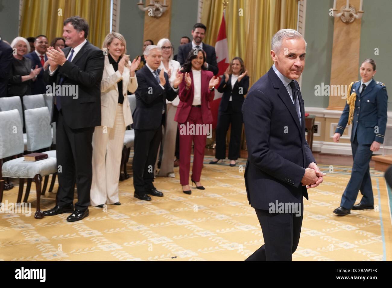 Ottawa, Canada. 13th May, 2025. Canadian Prime Minister Mark Carney ...