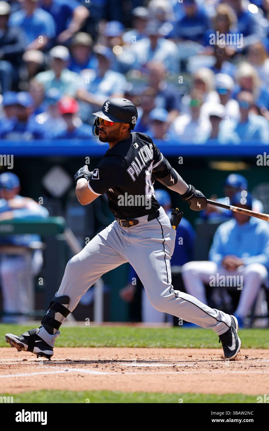 KANSAS CITY, MO - MAY 08: Chicago White Sox outfielder Joshua Palacios ...