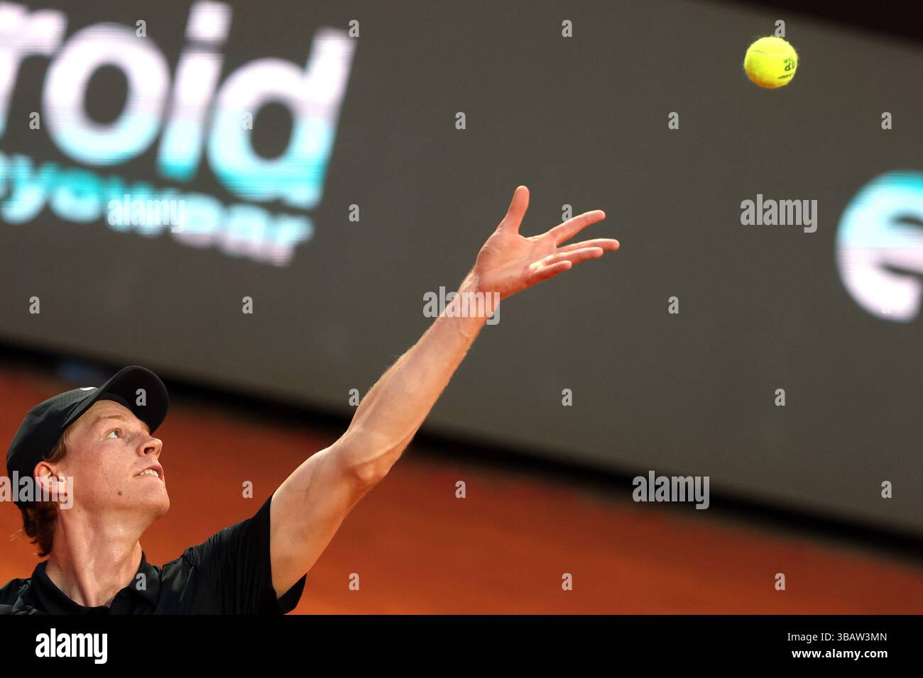 Rome, Italy. 13th May, 2025. Rome, Italy 05/13/2025: Round 16, Jannik ...