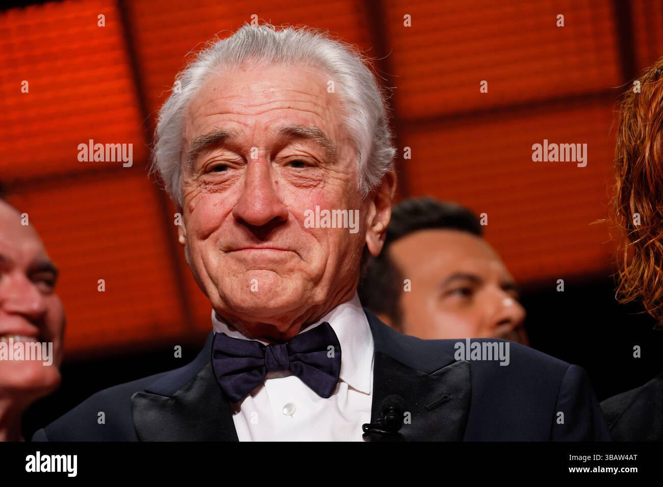 Robert De Niro, recipient of the Honorary Palme d'Or, poses for ...