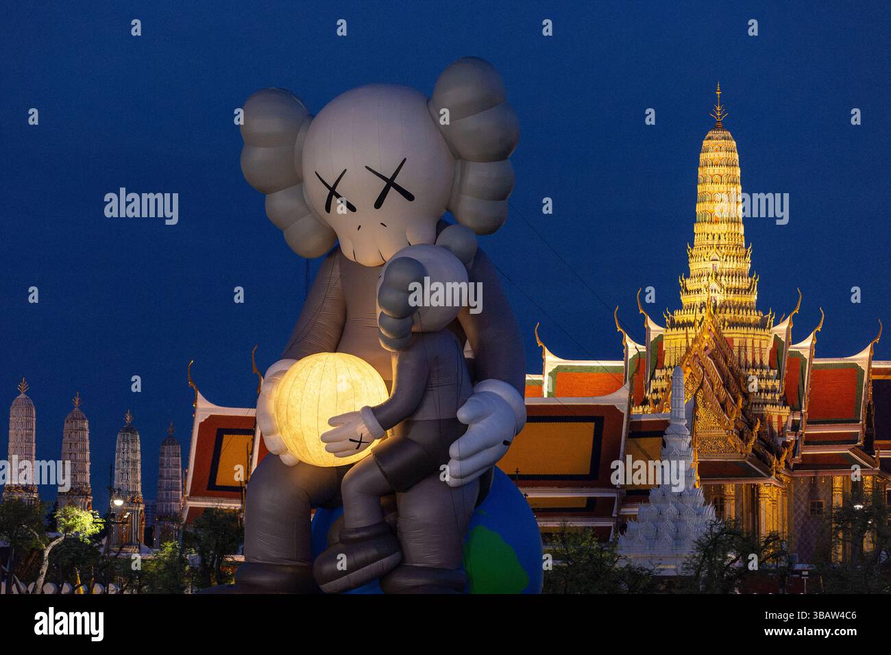 Bangkok, Thailand. 13th May, 2025. The ''KAWS: HOLIDAY THAILAND'' art ...