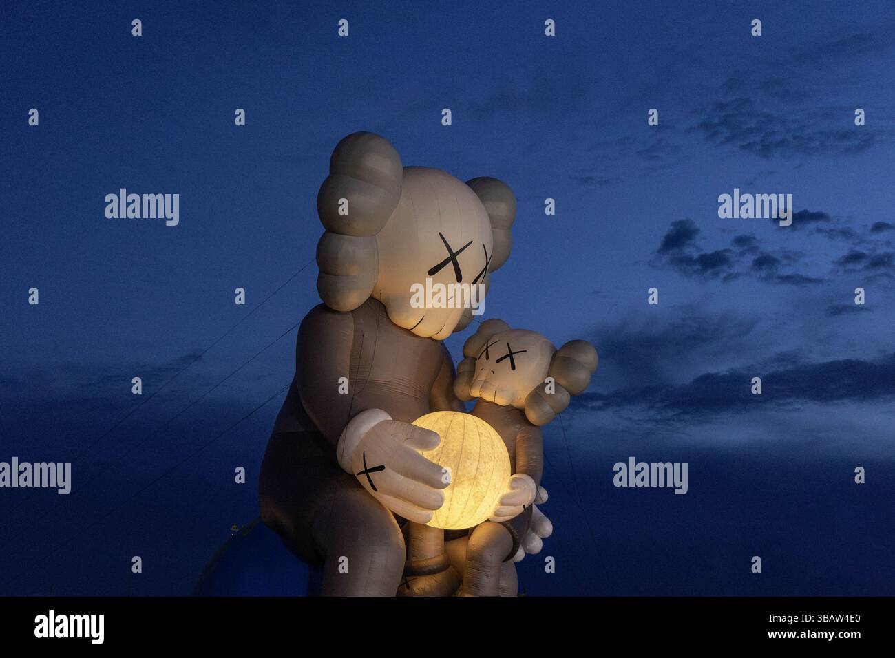 Bangkok, Thailand. 13th May, 2025. The ''KAWS: HOLIDAY THAILAND'' art ...