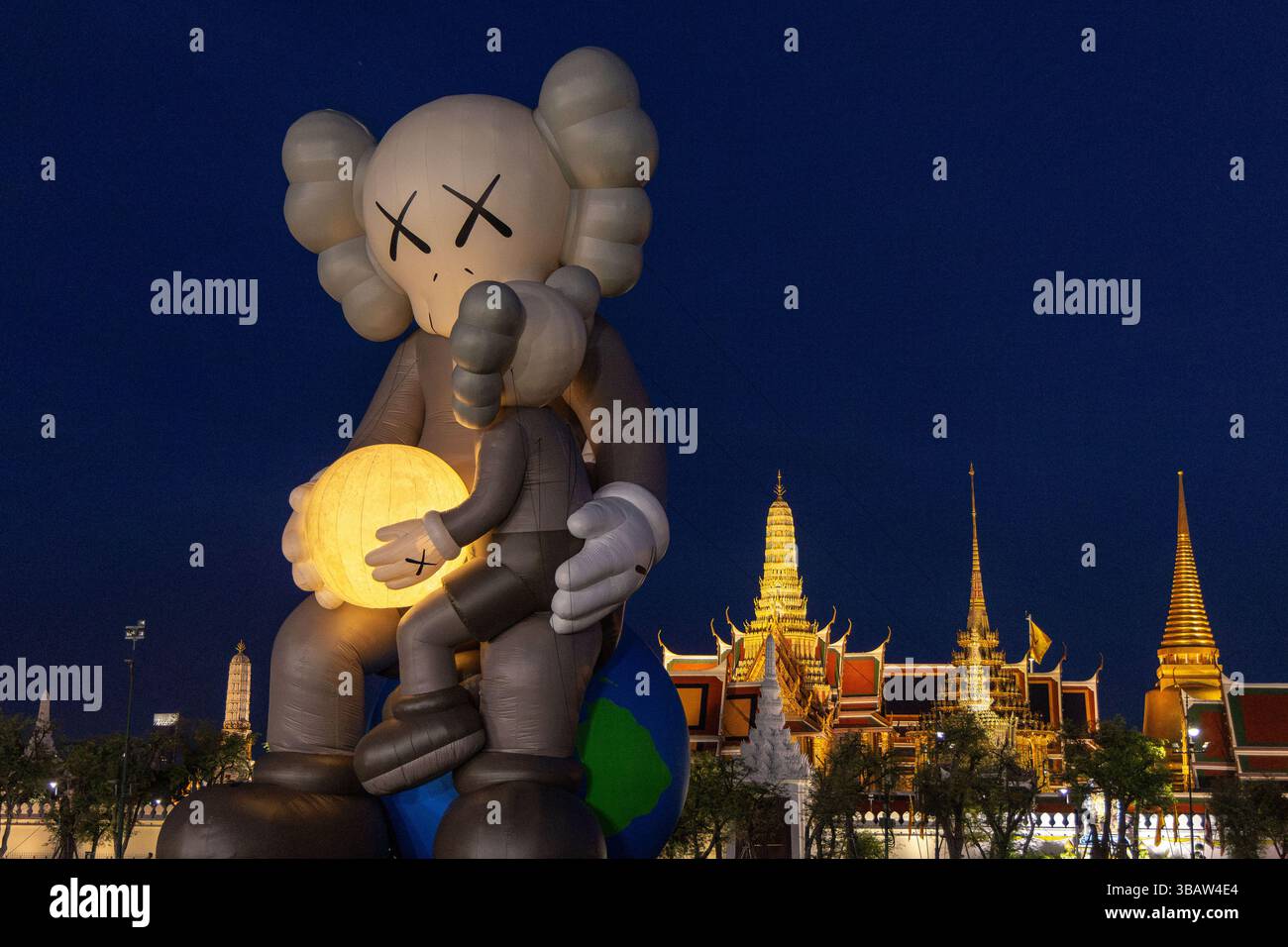 Bangkok, Thailand. 13th May, 2025. The ''KAWS: HOLIDAY THAILAND'' art ...