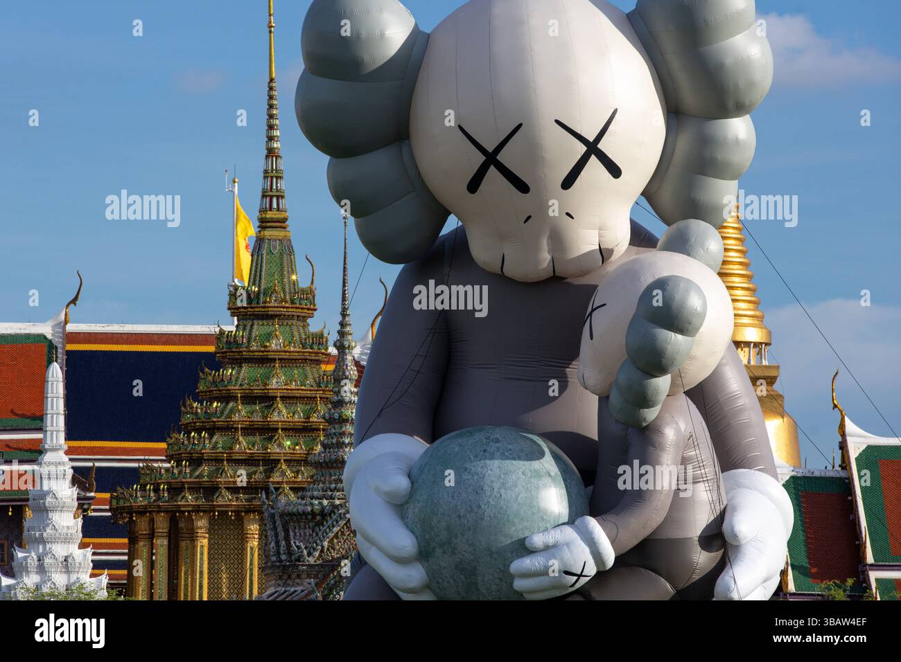 Bangkok, Thailand. 13th May, 2025. The ''KAWS: HOLIDAY THAILAND'' art ...