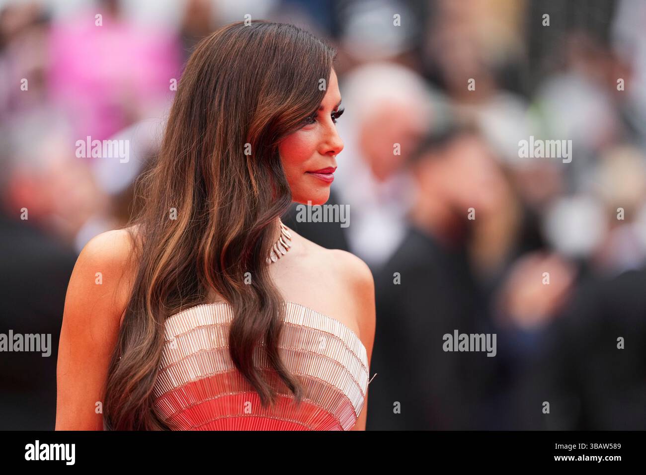 Eva Longoria poses for photographers during the opening ceremony of the ...