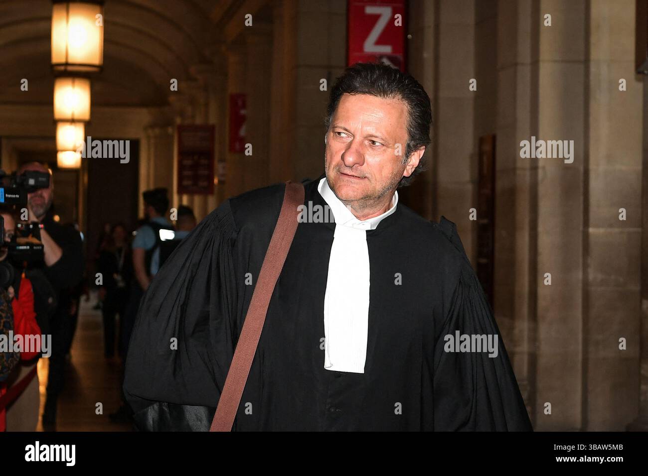 Paris, France. 13th May, 2025. Arthur Vercken, lawyer of defendant Gary ...