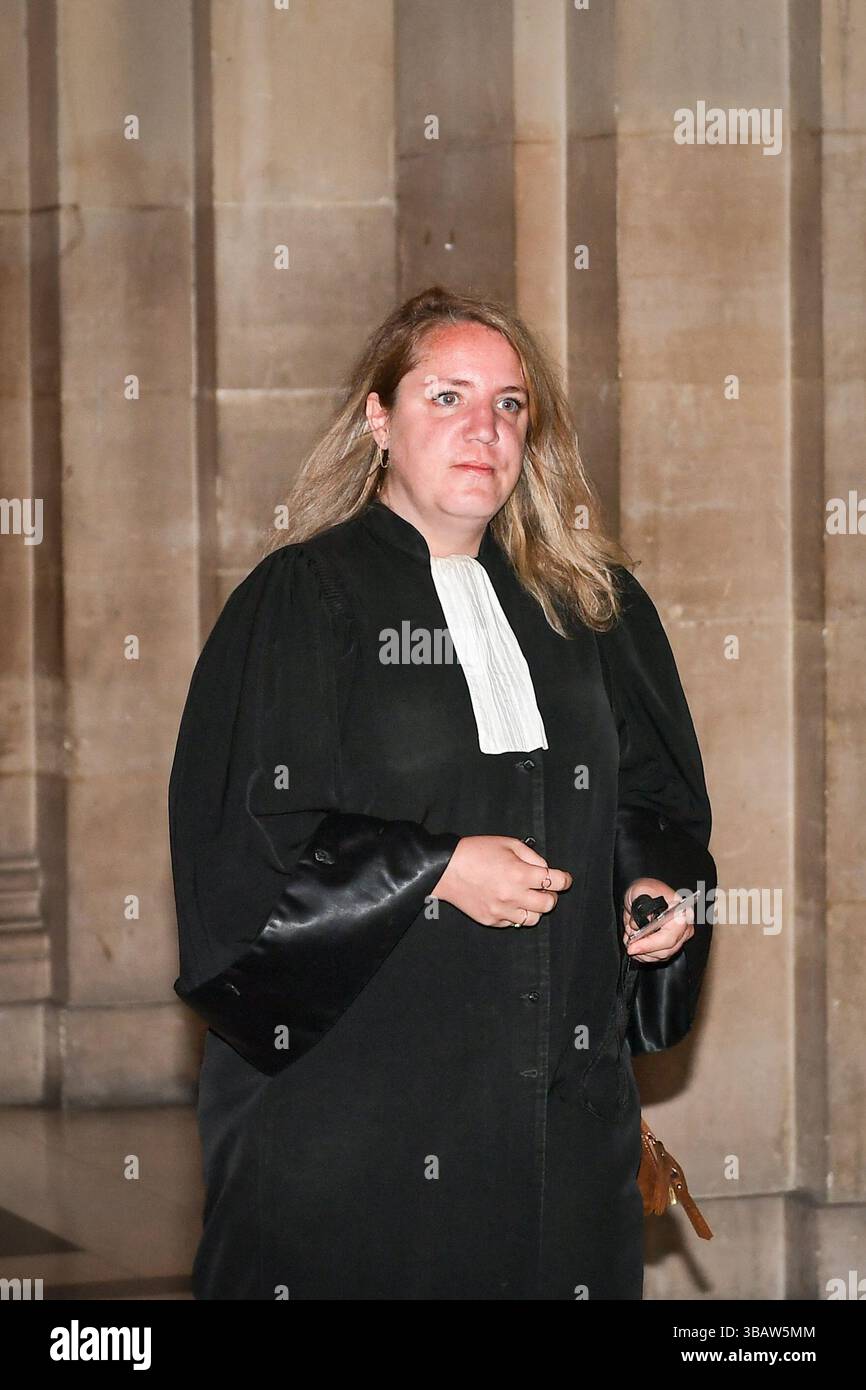 Paris, France. 13th May, 2025. Defendant Aomar Ait Khedache arrives at ...