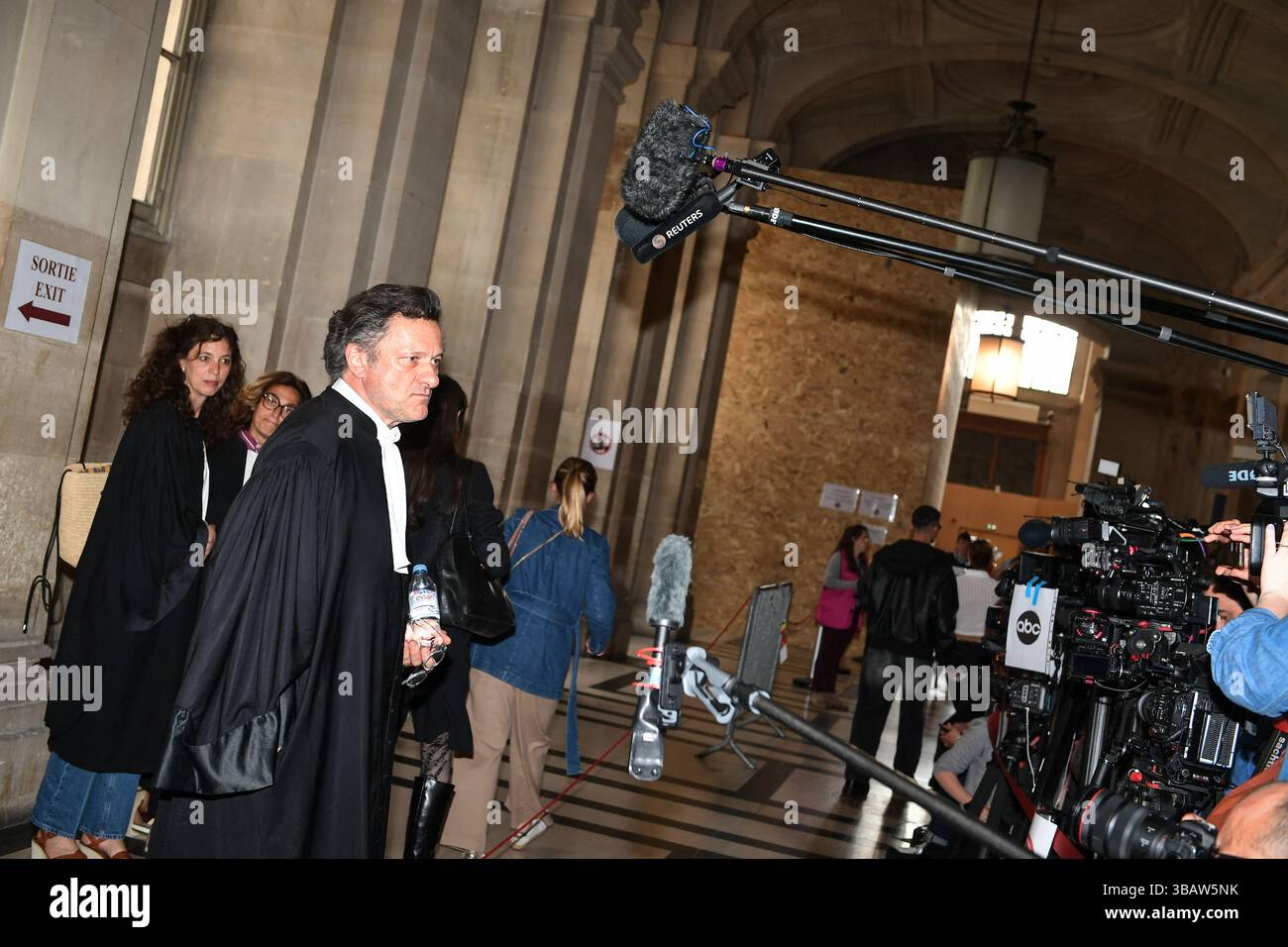 Paris, France. 13th May, 2025. Arthur Vercken, lawyer of defendant Gary ...