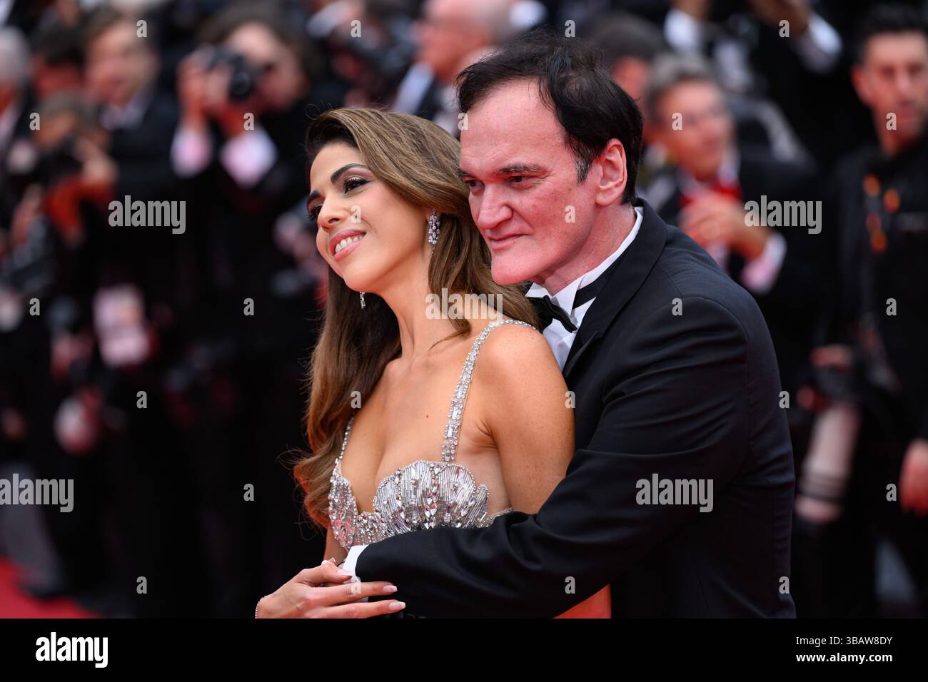 Cannes, France. May 13th, 2025. Quentin Tarantino and Daniella Pick ...