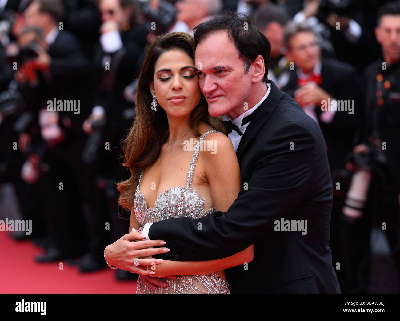 Cannes, France. May 13th, 2025. Quentin Tarantino and Daniella Pick ...