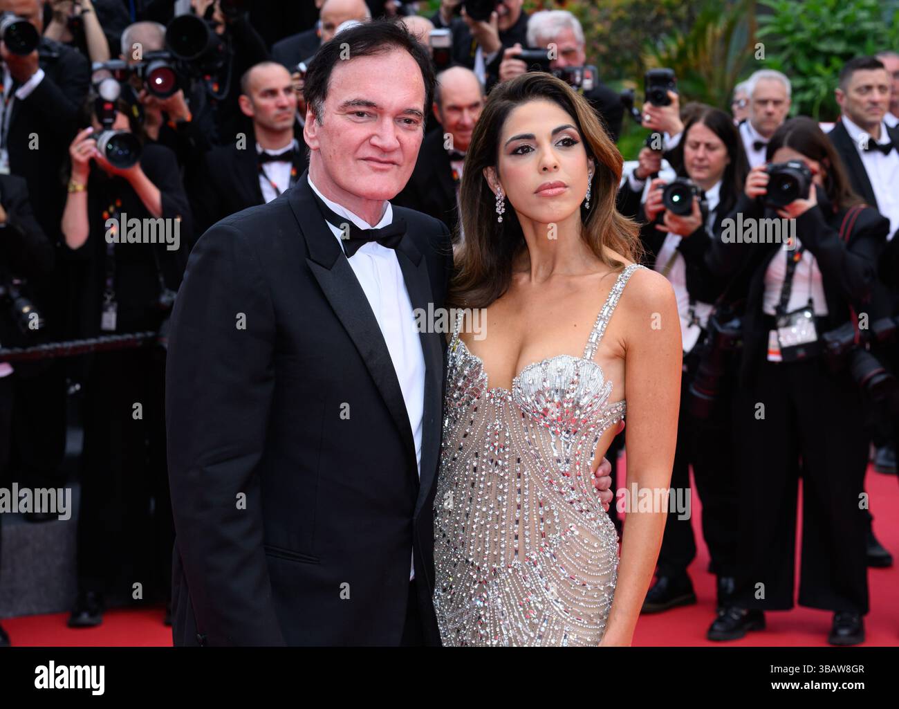 Cannes, France. May 13th, 2025. Quentin Tarantino and Daniella Pick ...