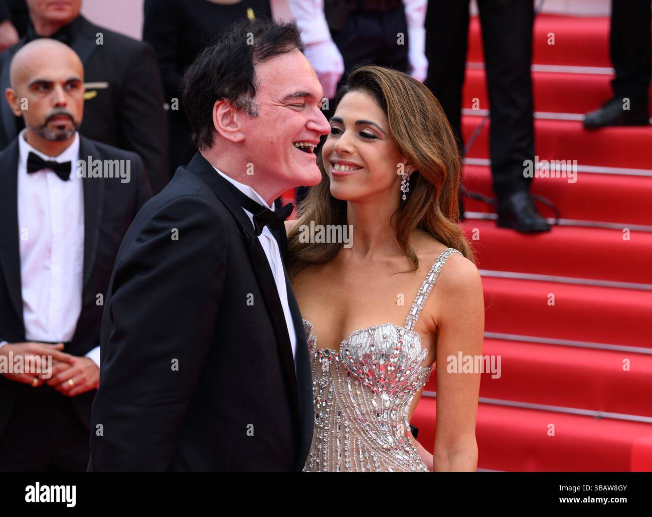 Cannes, France. May 13th, 2025. Quentin Tarantino and Daniella Pick ...