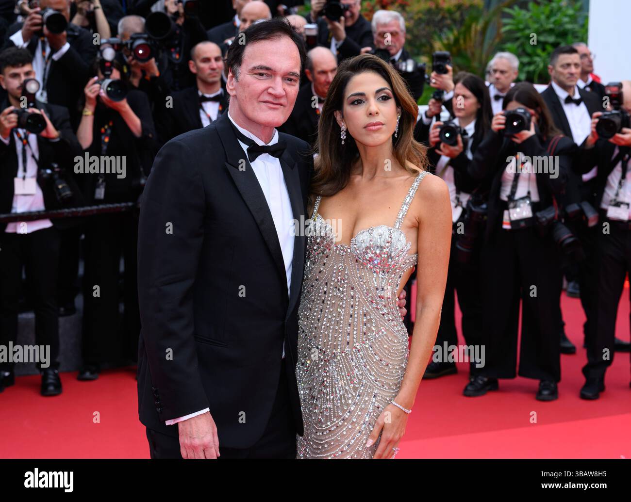 Cannes, France. May 13th, 2025. Quentin Tarantino and Daniella Pick ...