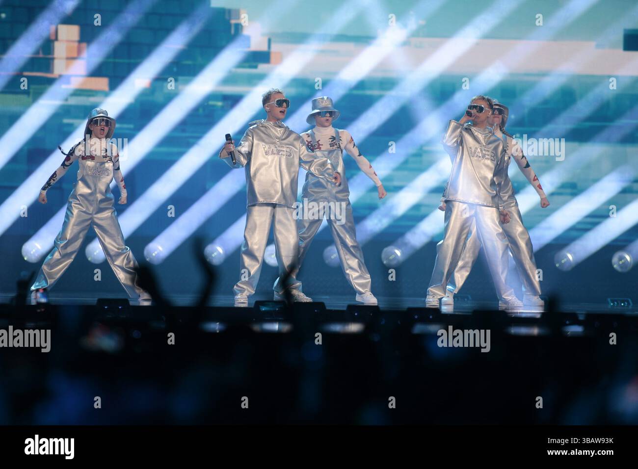 Basel, Switzerland. 13th May, 2025. VAB of Iceland performing during ...
