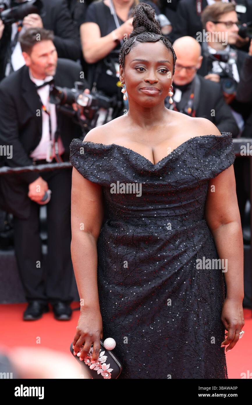 Aïssa Maïga during the 'Leave One Day' premiere and opening ceremony ...