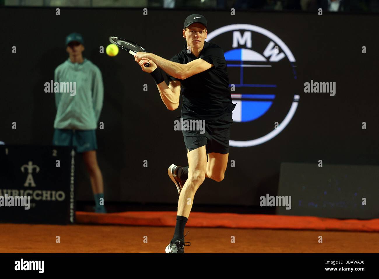 Rome, Italy. 13th May, 2025. Rome, Italy 05/13/2025: Round 16, Jannik ...