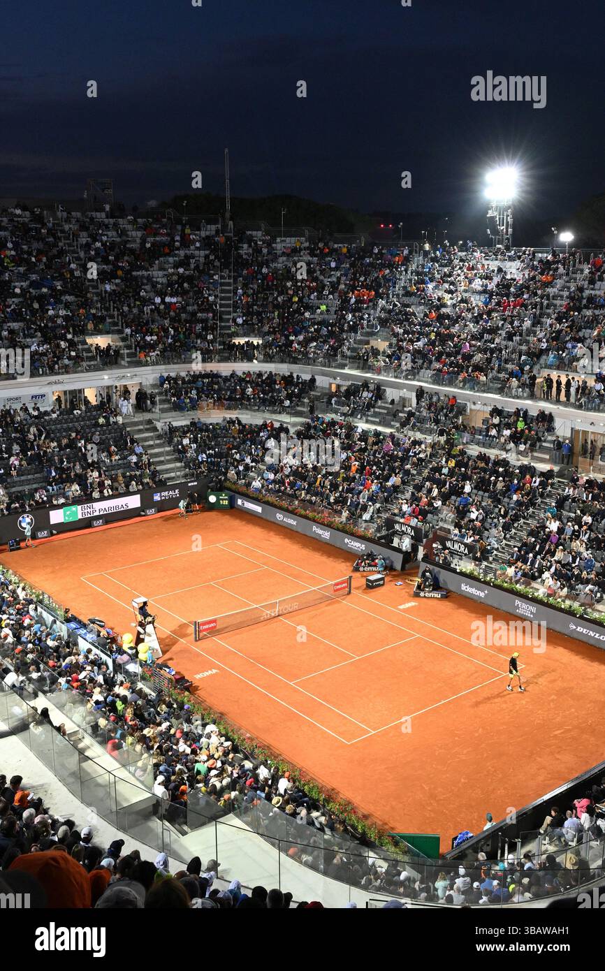 Rome, Italy. 13th May, 2025. Foro Italico, Rome, Italy - A view of the ...