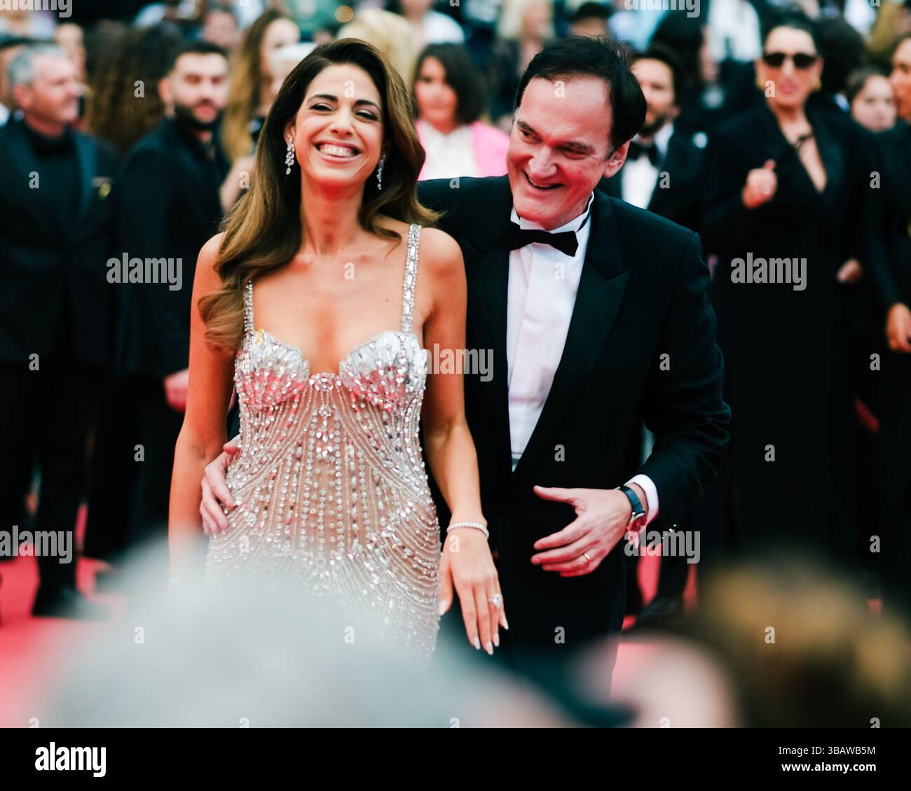 Cannes, France. 13th May, 2025. Quentin Tarantino and Daniella Pick ...