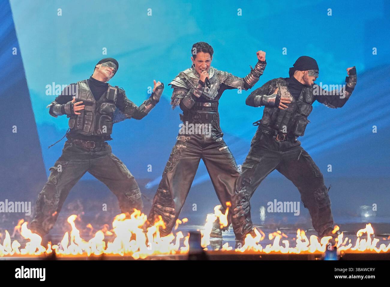 Kyle Alessandro from Norway performs the song "Lighter" during the first semi-final of the 69th ...