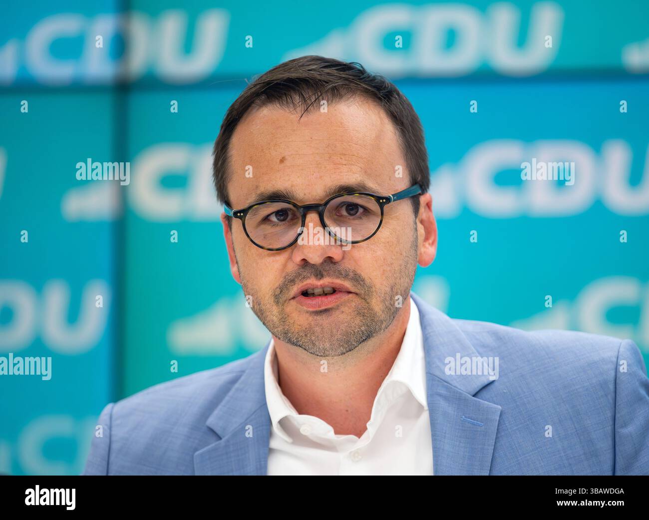 Potsdam, Germany. 13th May, 2025. Jan Redmann, Chairman of the ...