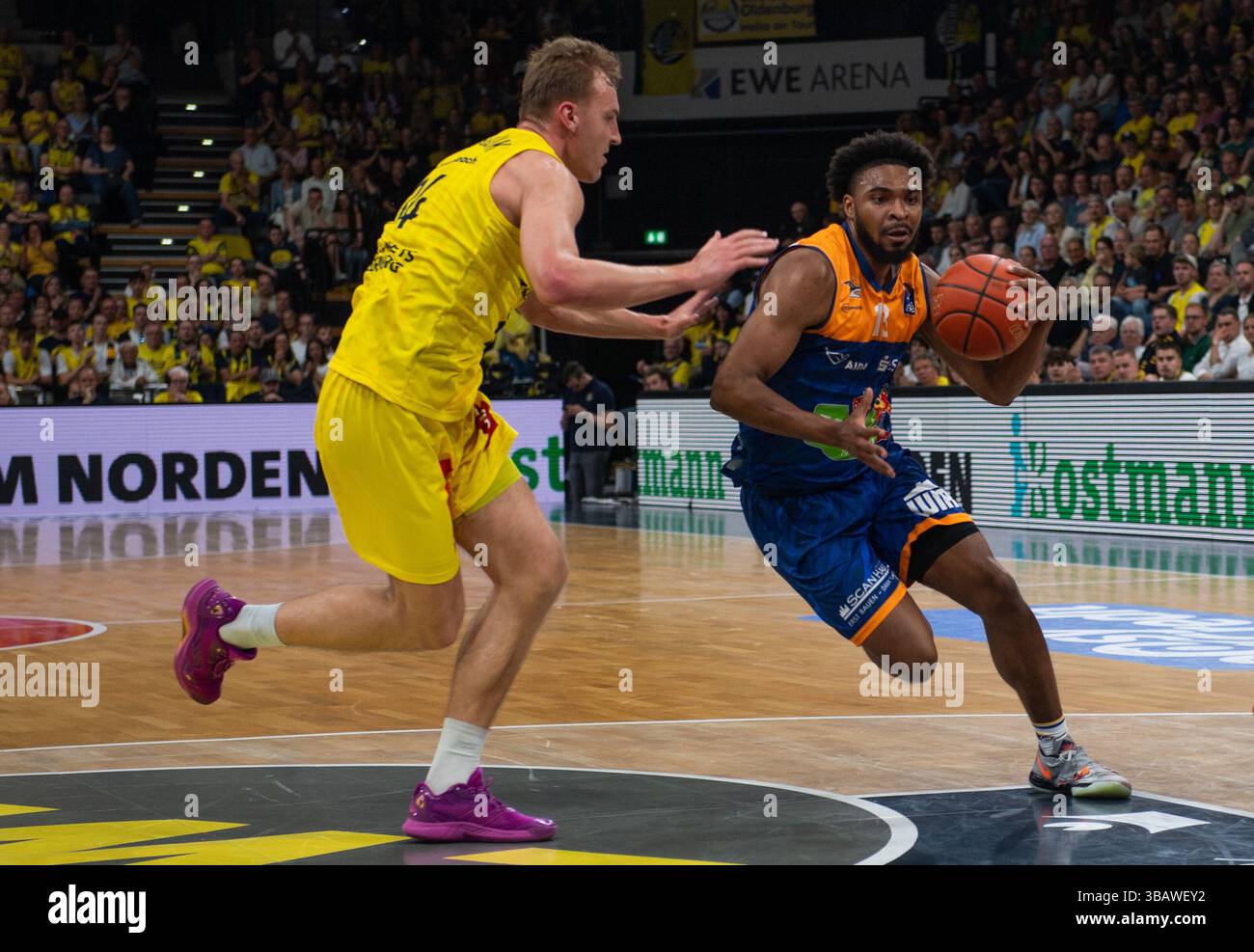 13.05.2025, EWE Arena, Oldenburg, GER, easy Credit-BBL, Play-Ins, EWE ...