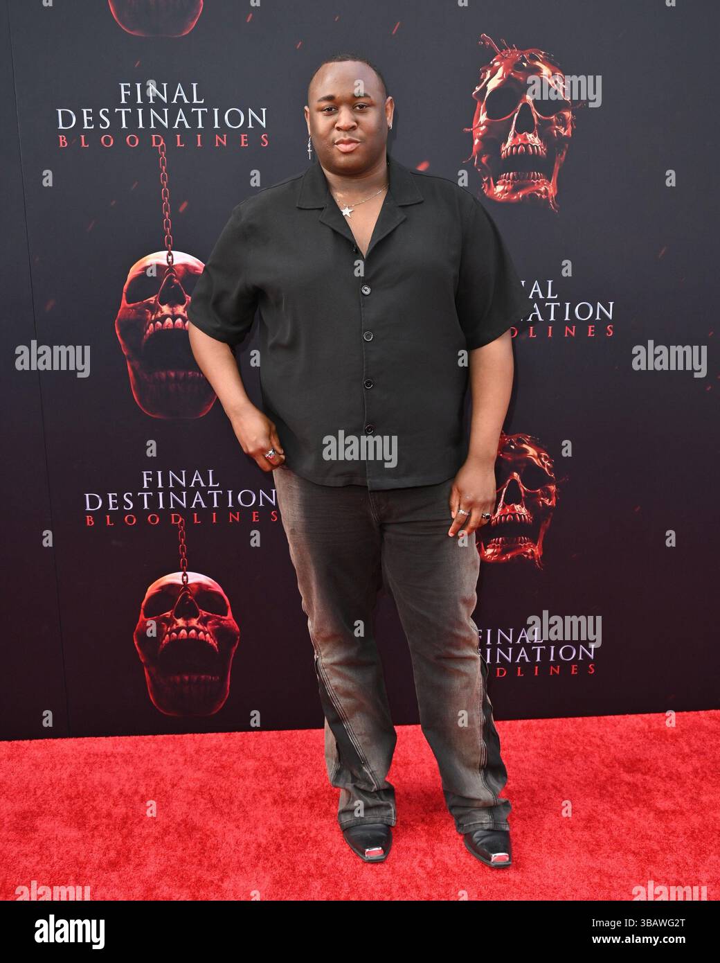 Ca. 12th May, 2025. Kelon Campbell Psyiconic at arrivals for FINAL ...