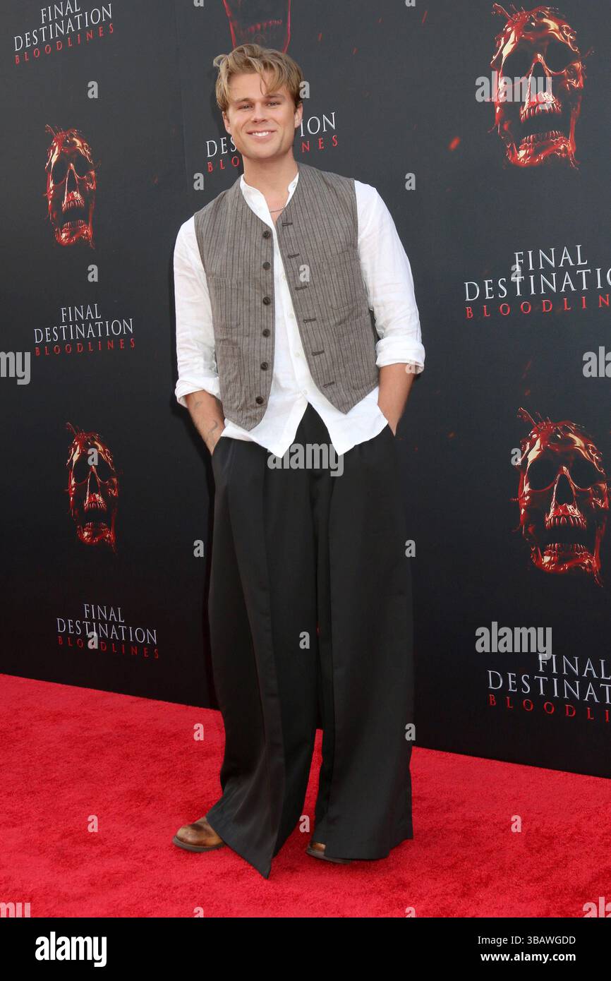 Los Angeles, USA. 12, May, 2025. Pictured left to right, Kaitlyn Santa ...