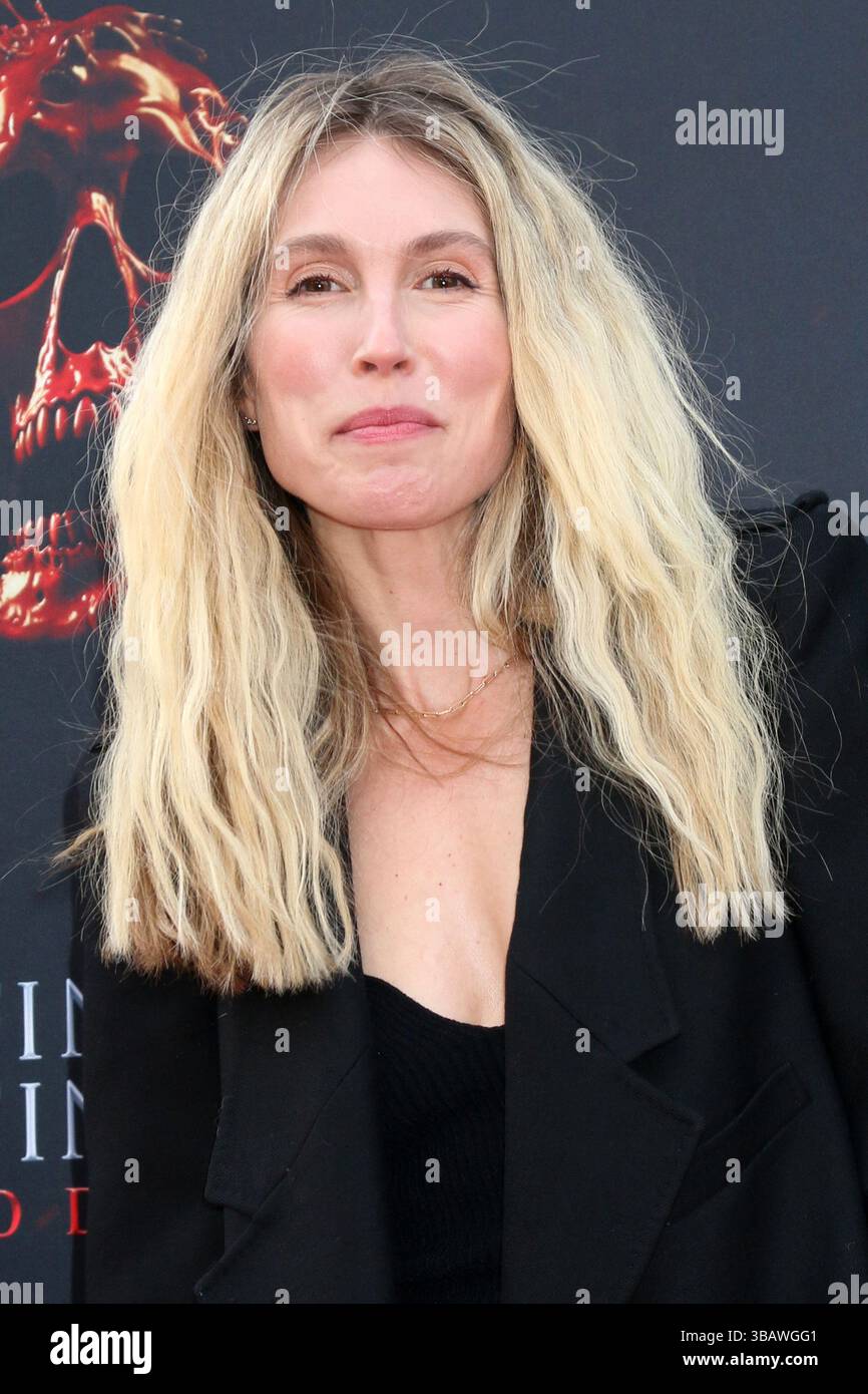 Los Angeles, USA. 12, May, 2025. Pictured left to right, Sarah Carter ...