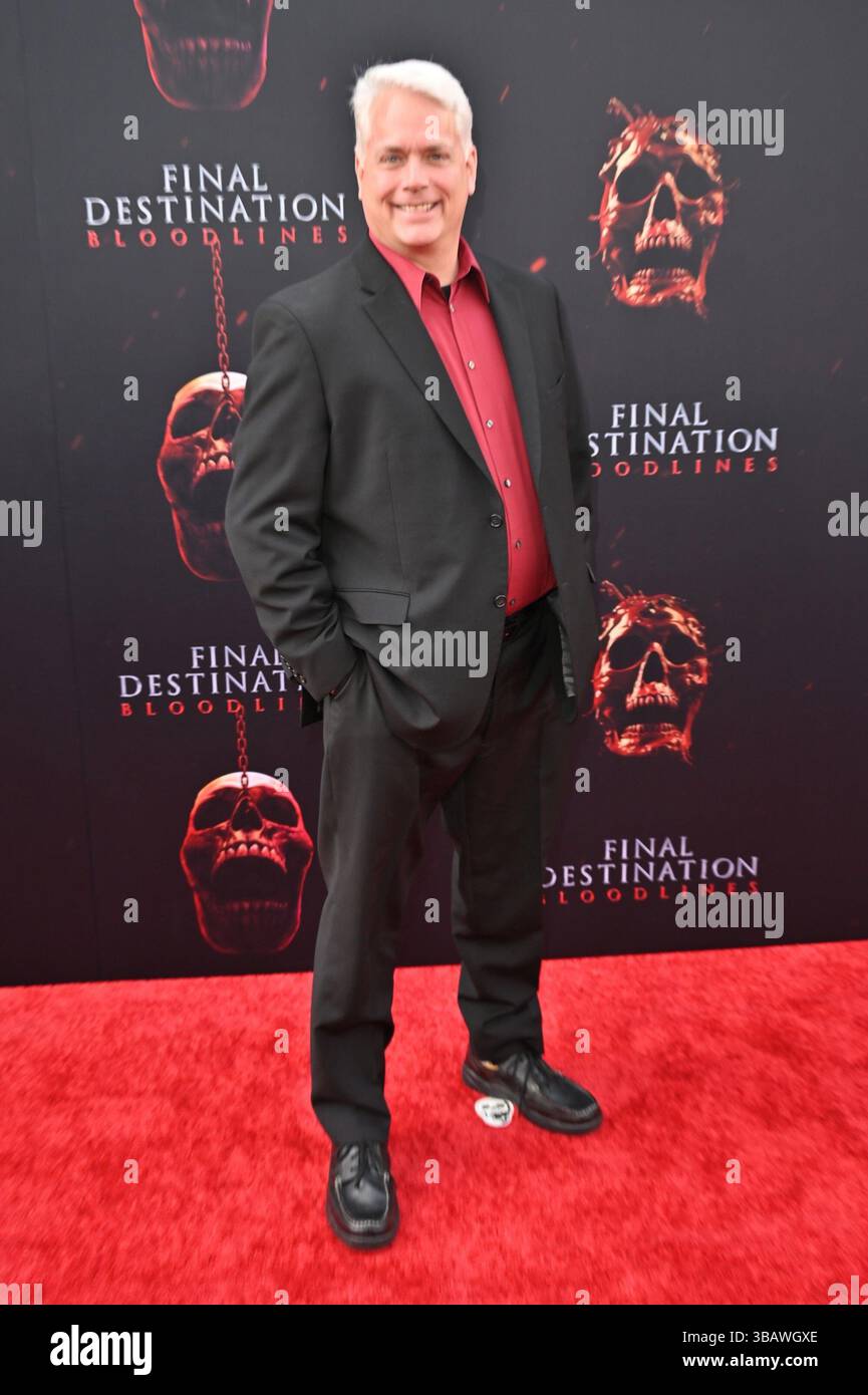 Ca. 12th May, 2025. Craig Perry at arrivals for FINAL DESTINATION ...