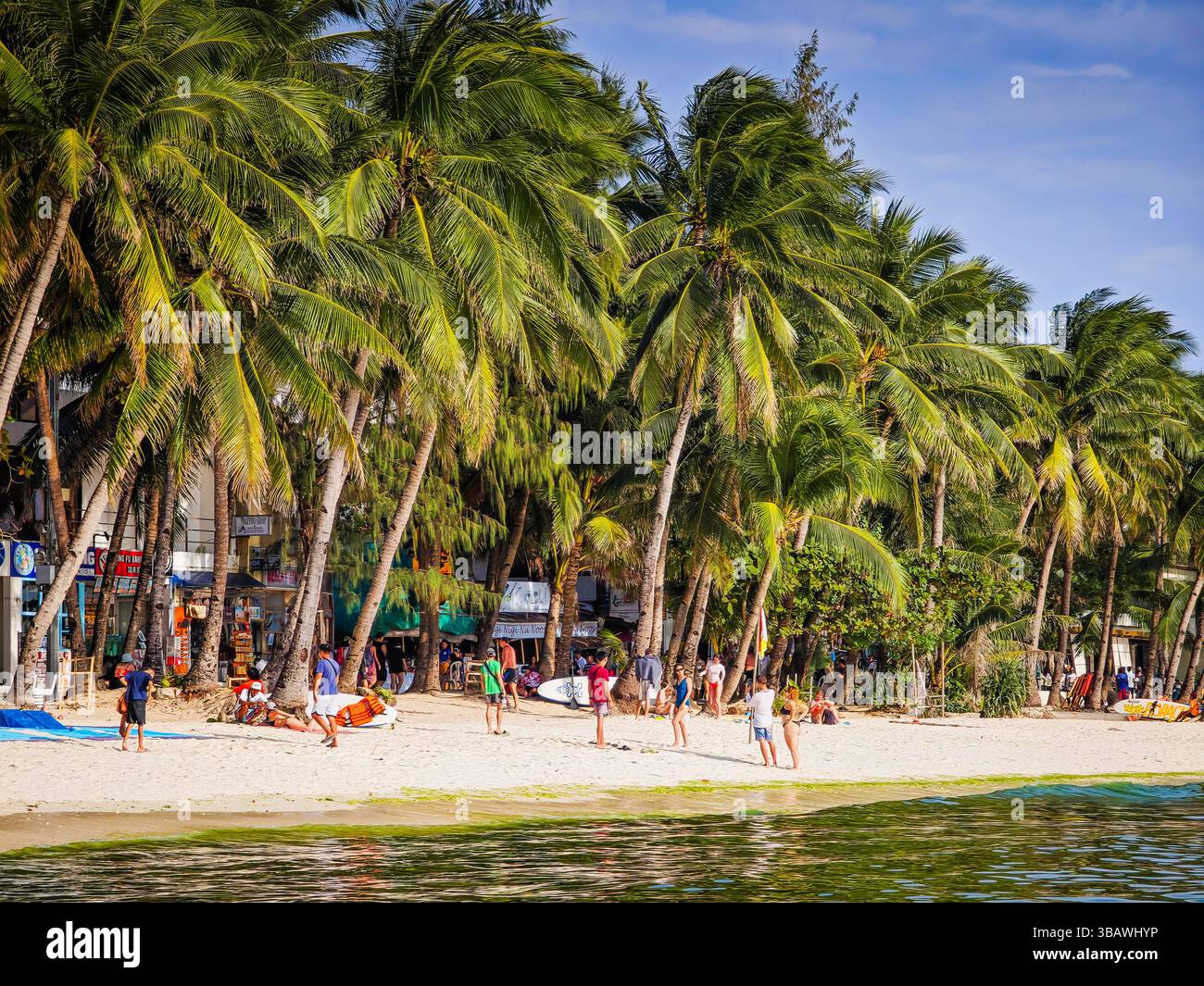 05 13 2025 - Boracay, Philippines. Tropical Boracay island beach in ...