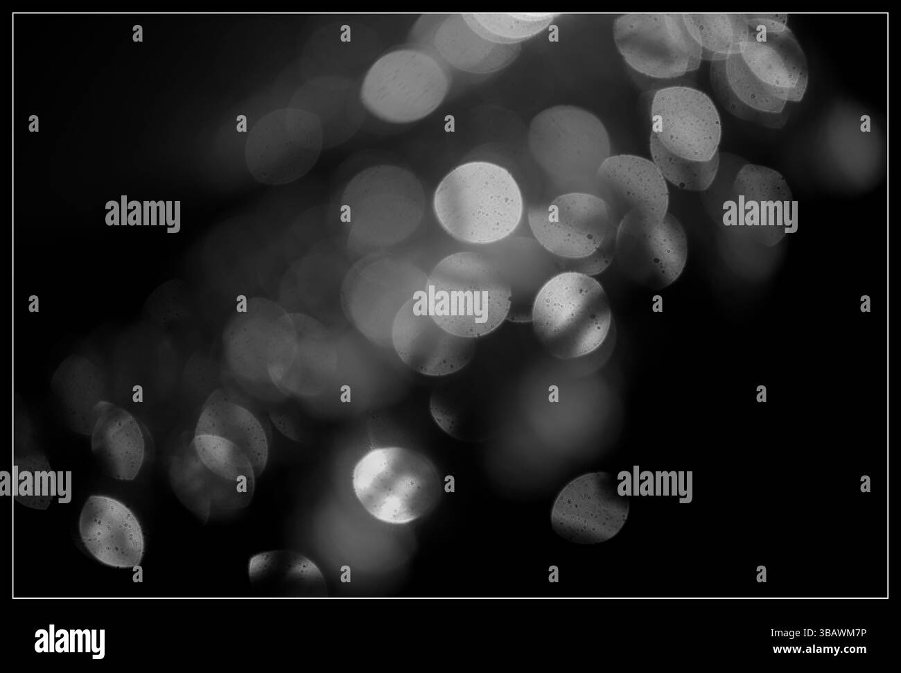 light bubbles, abstract background composition, bokeh blur effect background Stock Photo - Alamy