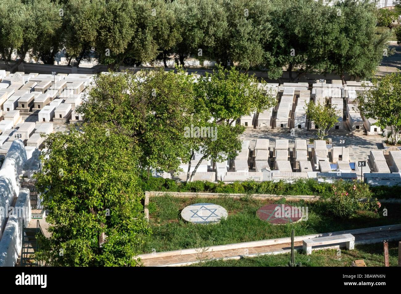 Ancient Jewish graves rest in the historic cemetery of Fez's Jewish ...
