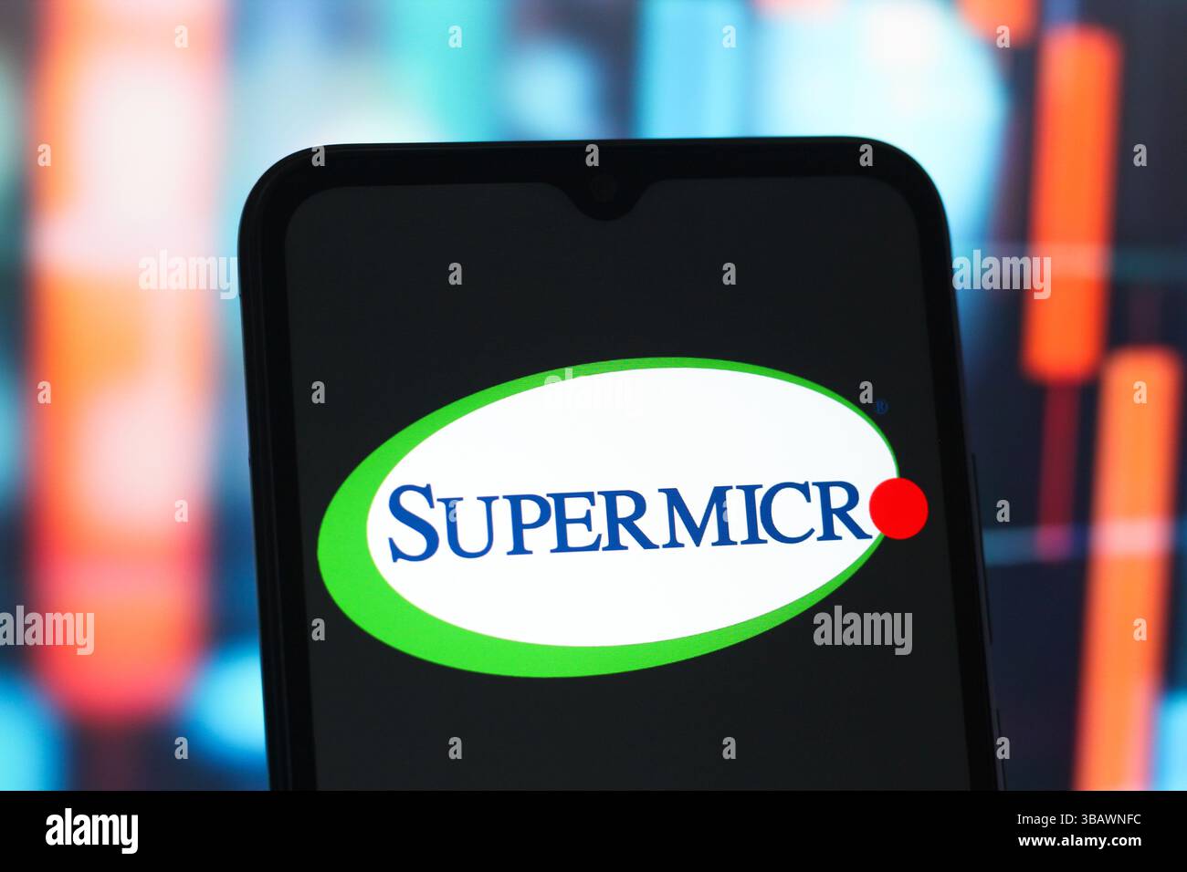 Canada. 13th May, 2025. In this photo illustration, the Supermicro ...