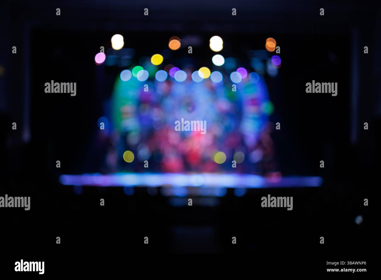 Texture blur and defocus, background for design. Stage light at a ...