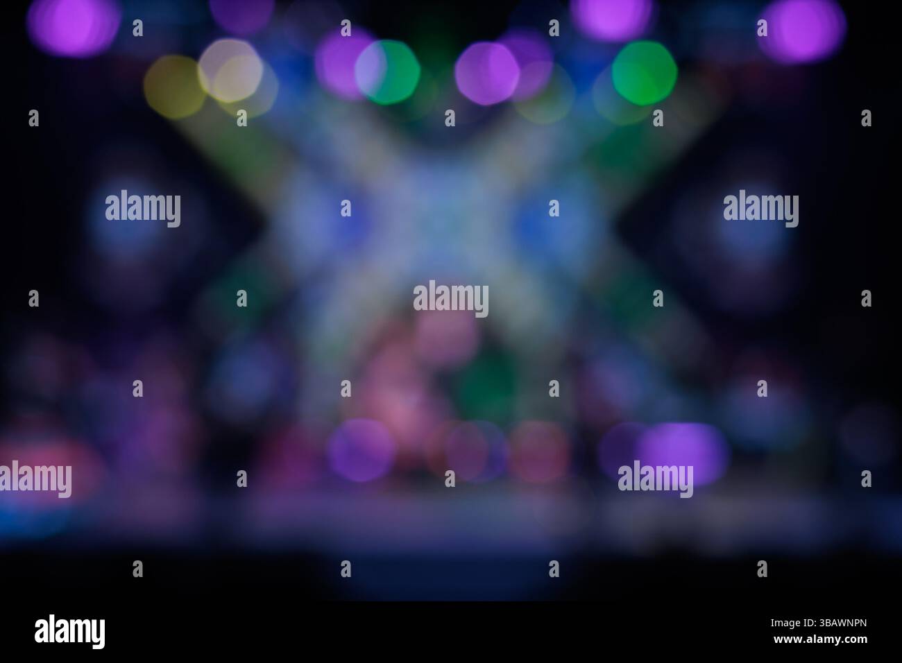 Texture blur and defocus, background for design. Stage light at a ...