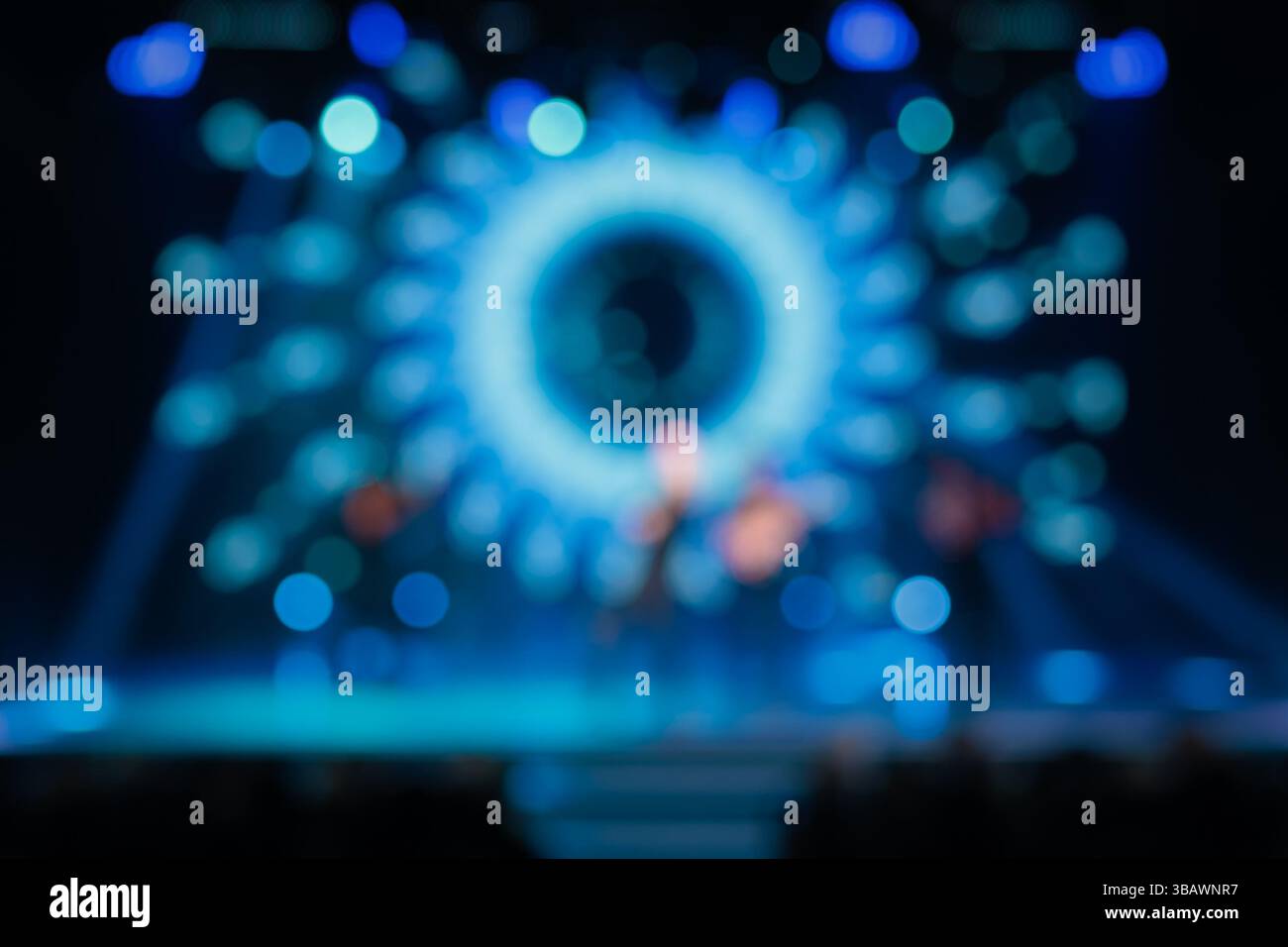 Texture blur and defocus, background for design. Stage light at a ...