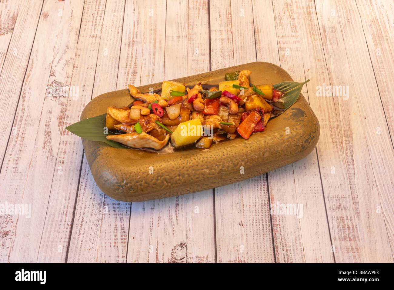 Cashew chicken is a simple Chinese-American or Chinese recipe that ...