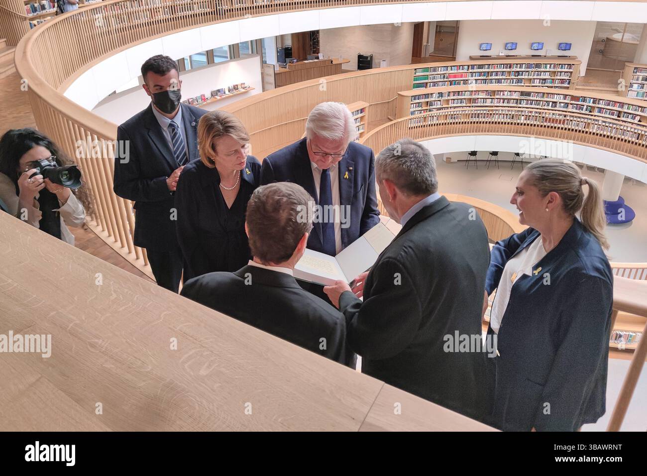 Jerusalem, Israel, 13.05.2025: Nationalbibliothek: Reise des ...
