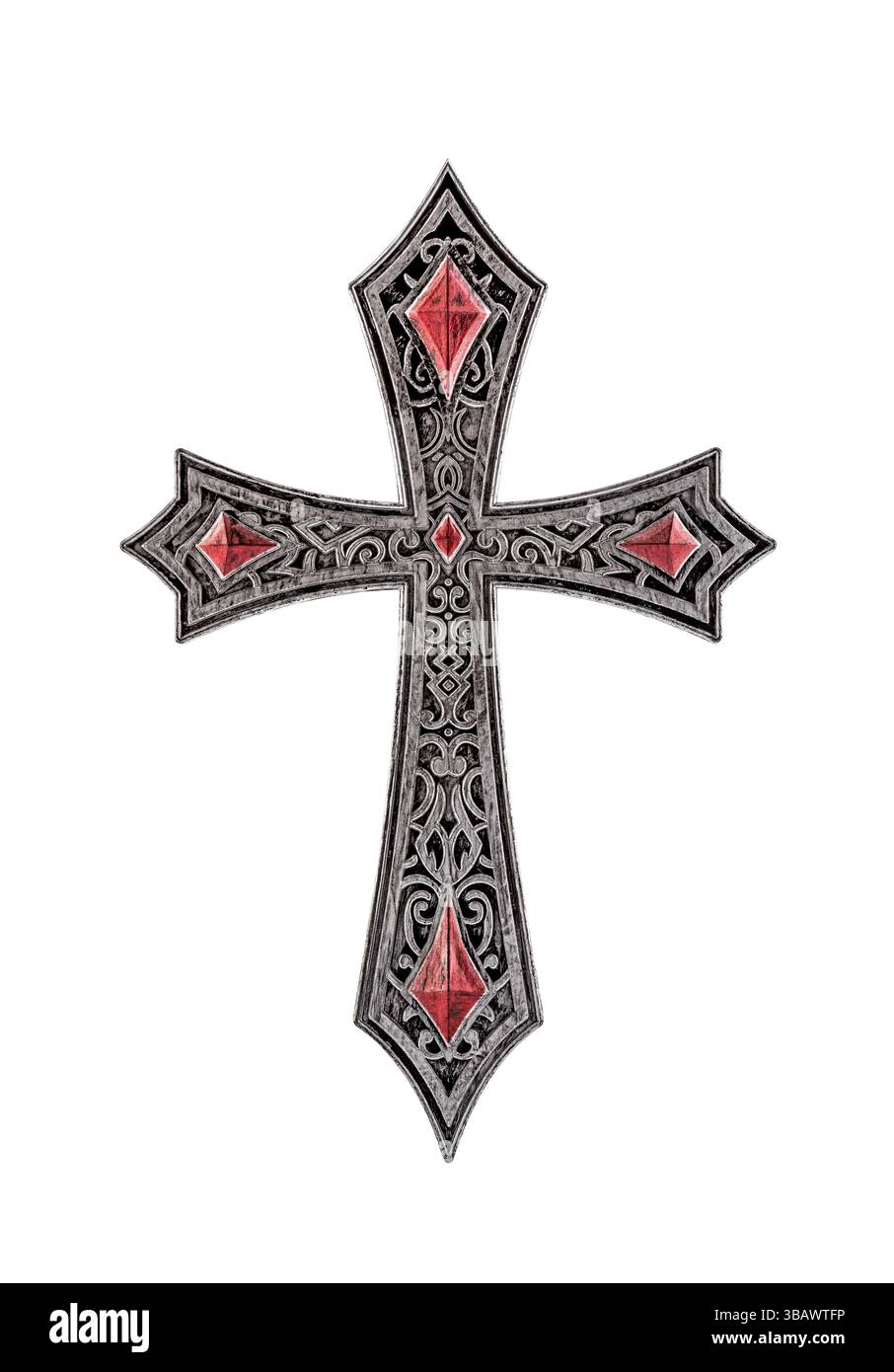 Gem crucifix Cut Out Stock Images & Pictures - Alamy