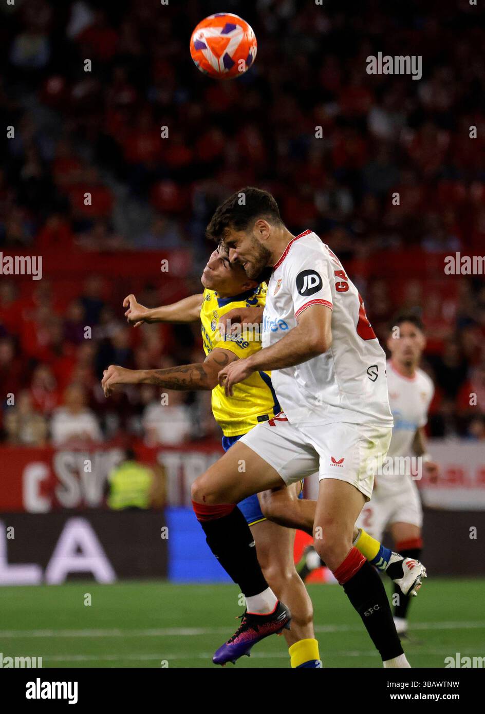 Spanish La Liga EA Sports soccer match Sevilla vs Las Palmas at Ramon Sanchez Pizjuan Estadium ...