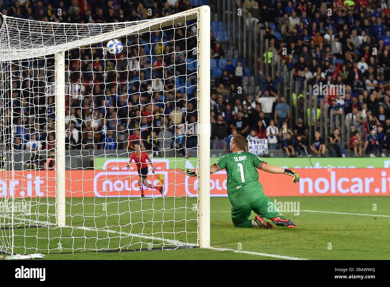 Pisa, Italy. 13th May, 2025. Idrissa Toure' (Pisa) scores 2-0 during ...