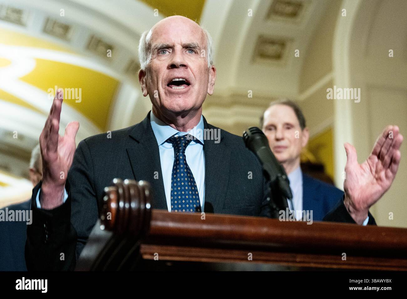 Washington, United States. 13th May, 2025. U.S. Senator Peter Welch (D ...