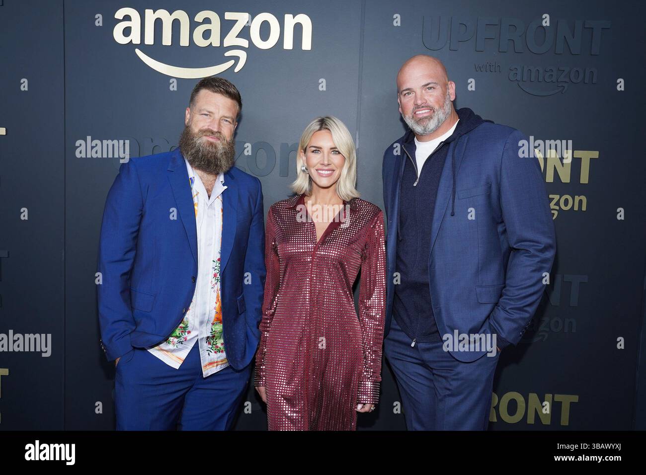 Ny. 12th May, 2025. Ryan Fitzpatrick, Charissa Thompson, Andrew ...