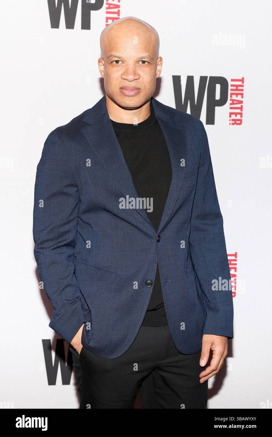 Ny. 12th May, 2025. Glenn Davis at arrivals for WP Theater 47th ...