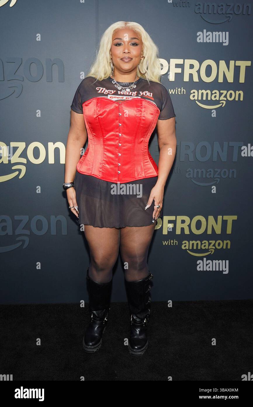 Ny. 12th May, 2025. Lizzo at arrivals for 2nd Annual Amazon Upfront ...