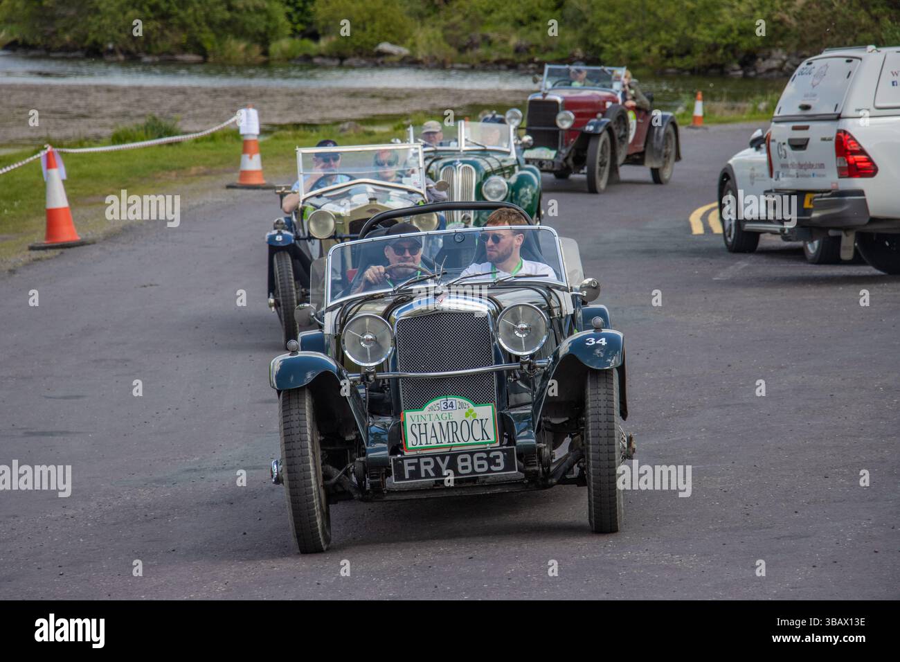Rally the Globe, Vintage Shamrock event, May 2025 Stock Photo - Alamy