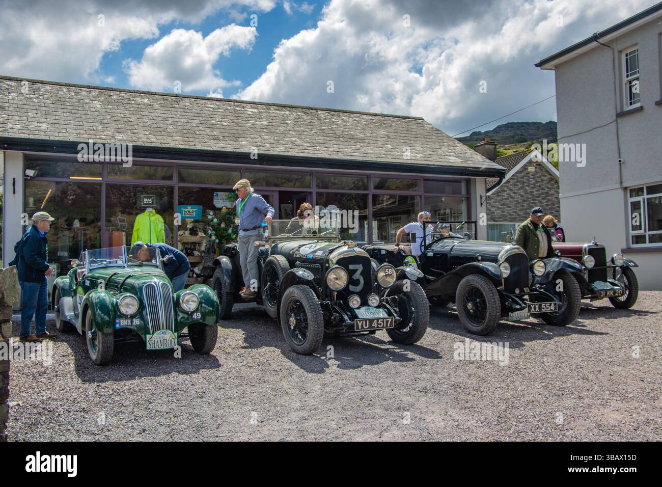 Rally the Globe, Vintage Shamrock event, May 2025 Stock Photo - Alamy