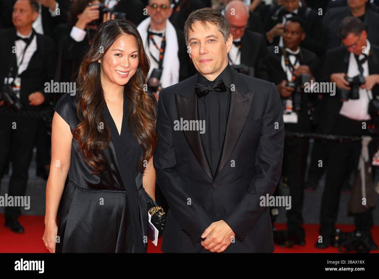 May 13, 2025, Cannes, Cote D'azur, France: Last year's Palme d'Or and ...