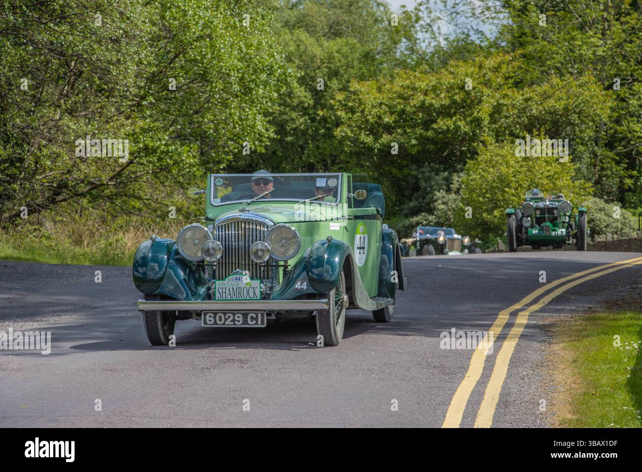 Rally the Globe, Vintage Shamrock event, May 2025 Stock Photo - Alamy
